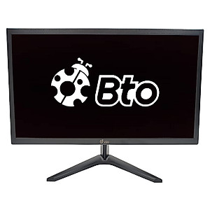 BTO New Dual 19 Inch LED Computer Desktop Tower Monitor, HD+ 1440 x 900 IPS Crisp Display, HDMI and VGA Port, 75Hz Refresh Rate, VESA Mountable, [ Black ]