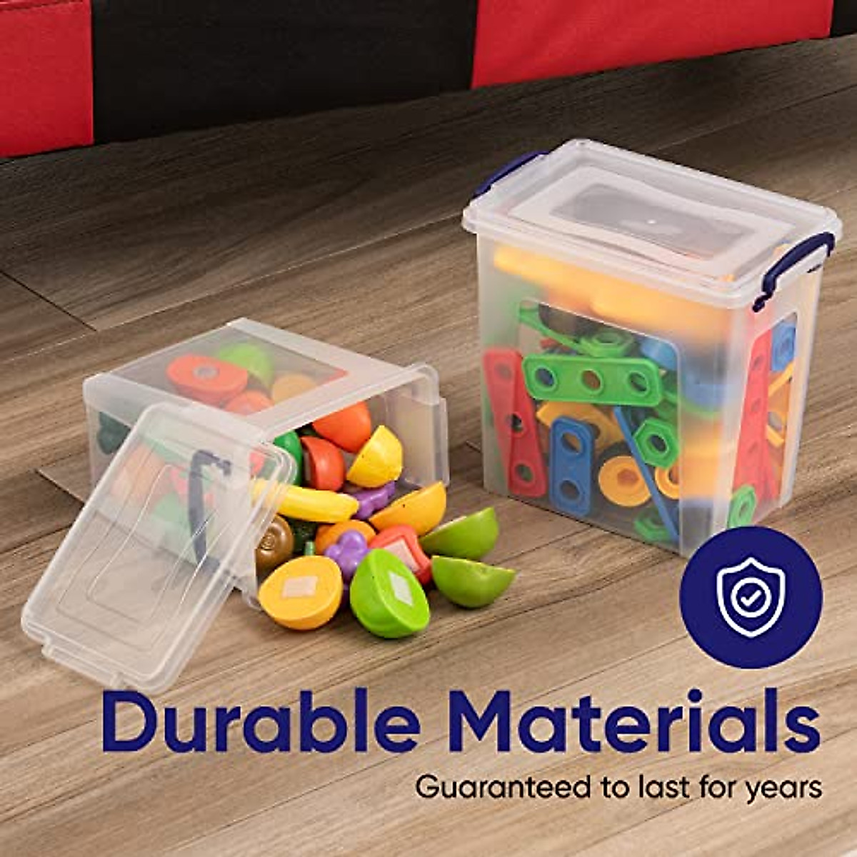 Superio Storage Container, Clear 20 Qt.