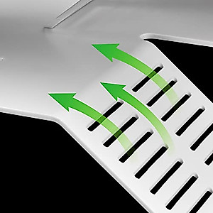 WEAVERBIRD Turtle Basking Platform, Turtle Tank Platform Aquarium Animal Sink Wharf, Double Decker Reptile Habitat, Climbing Shelf Turtle Tank Dock Floating Decor, Floating Turtle Dock, White