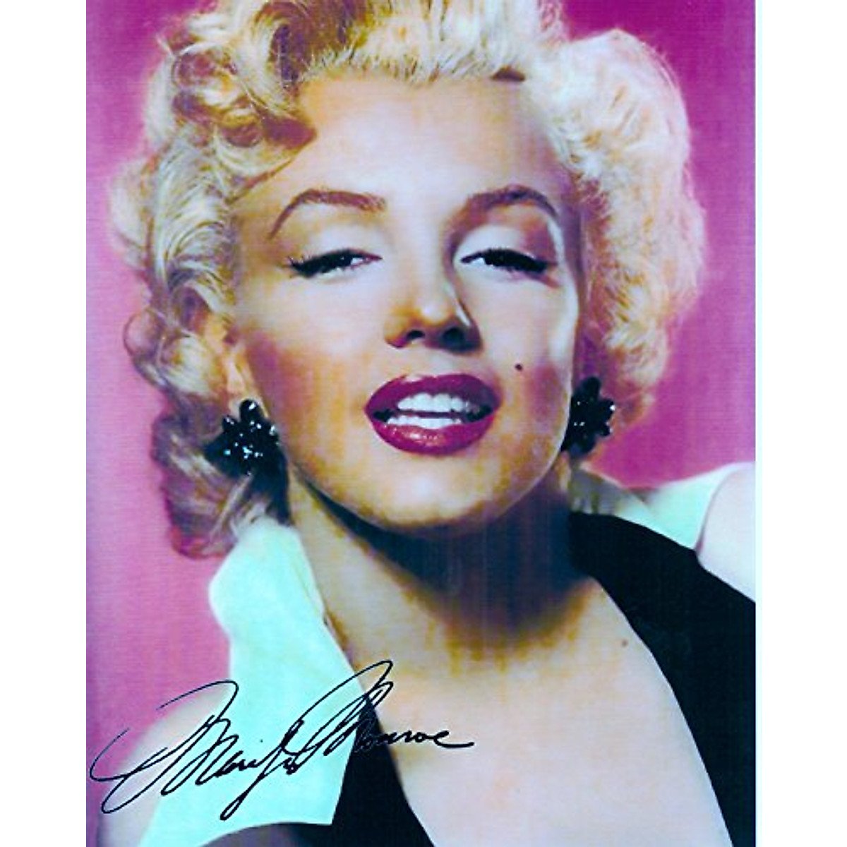 Kirkland Marilyn Monroe 8 X 10 Photo Display Autograph on Glossy Photo Paper
