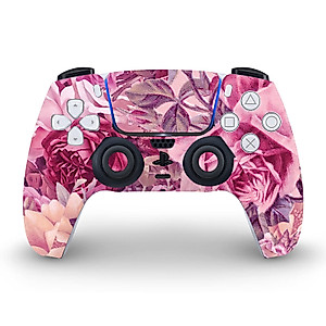 Head Case Designs Officially Licensed LebensArt Butterfly Romance Art Mix Vinyl Faceplate Sticker Gaming Skin Decal Compatible With Sony PlayStation 5 PS5 Disc Edition Console & DualSense Controller