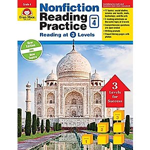 Evan-Moor Non-Fiction Reading Practice, Grade 4