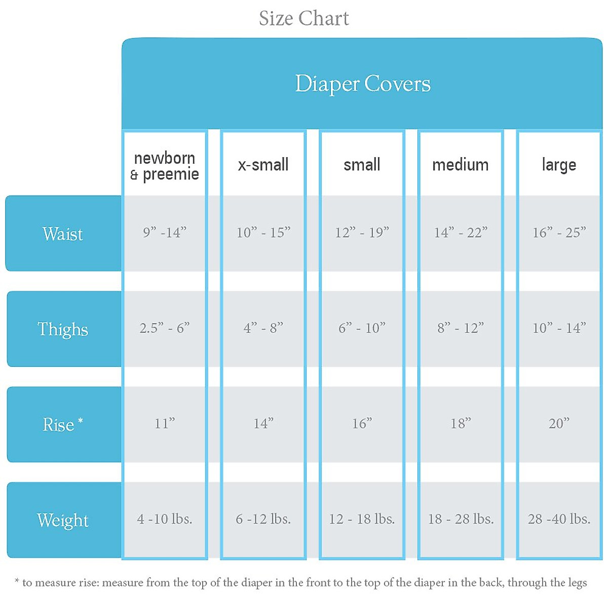 Thirsties Reusable Cloth Diaper Cover, Hook & Loop Closure, White, Small