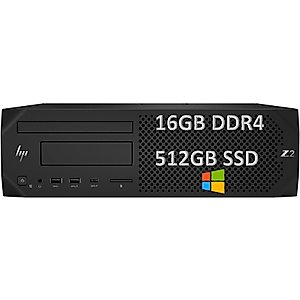 HP Z2 G4 SFF Small Form Factor Workstation Business Desktop (Intel 6-Core i5-8500 (Beats i7-10510U), 16GB DDR4 RAM, 512GB PCle SSD) No DVD, Keyboard, Mouse, Display Port, WiFi, IST HDM,Win 10/11 Pro