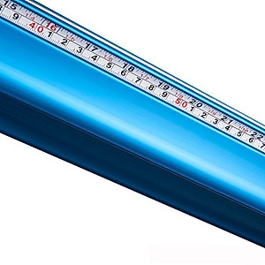 31 inch Aluminum Metal Big Foot Safety Ruler for Vinyl Cutting Trimming w/Stainless Steel Edge