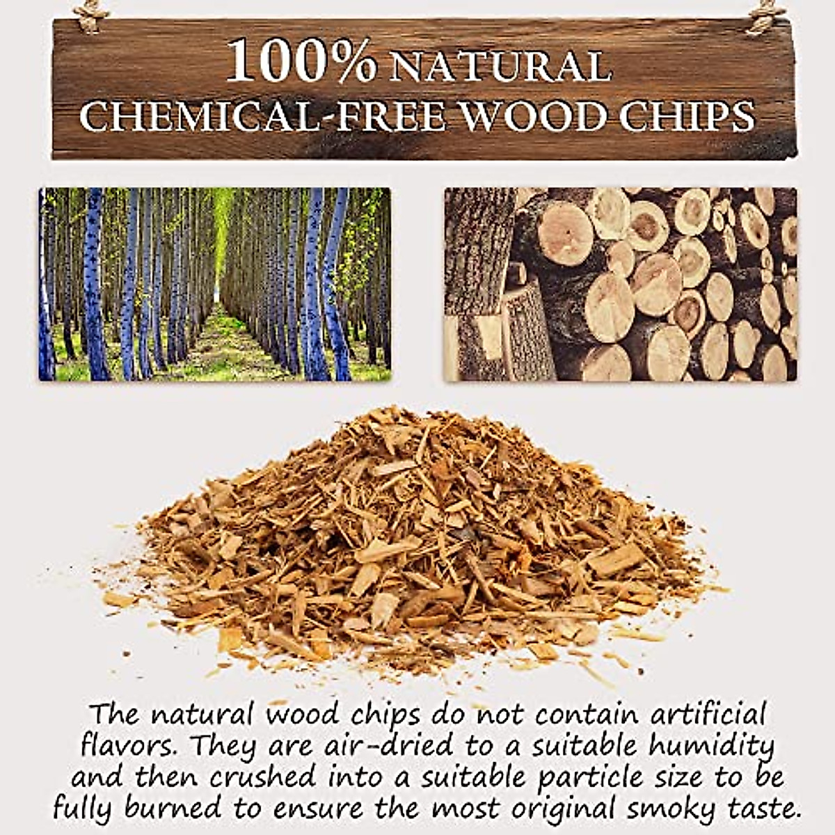 MTRSUE Wood Cocktail Smoker Kit with 4 Wood Chips Apple Cherry Pecan Oak,Old Fashioned Whiskey Smoker Infuser, Infused Cocktails Wine (Cocktail Smoker Set+4 Woodchips)