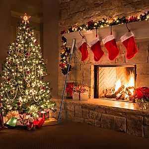 Fireplace Fire Pit Campfire Poker Stick. Uten 32-Inch in Heavy Duty Fireplace Poker. Solid Steel Fire Pit Poker, Fire Pit Accessories for Fireplace Camping Wood Stove Indoor and Outdoor.