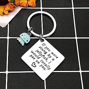 Friendship Keychain Best Friend Keychain True Friend Jewelry Gift Funny Friendship Gift for Teen Girl Boy Women Men Birthday Christmas Graduation Gifts for Best Friends Keyring Sister Gift from Sister