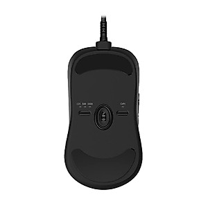 BenQ Zowie S1-C Symmetrical Gaming Mouse | Professional Esports Performance | Driverless | Paracord Cable | Revisioned C-Features | Matte Black | Medium Size