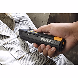 ToughBuilt Utility Knife + 2 Blade Mags, (TB-H4S2-03)