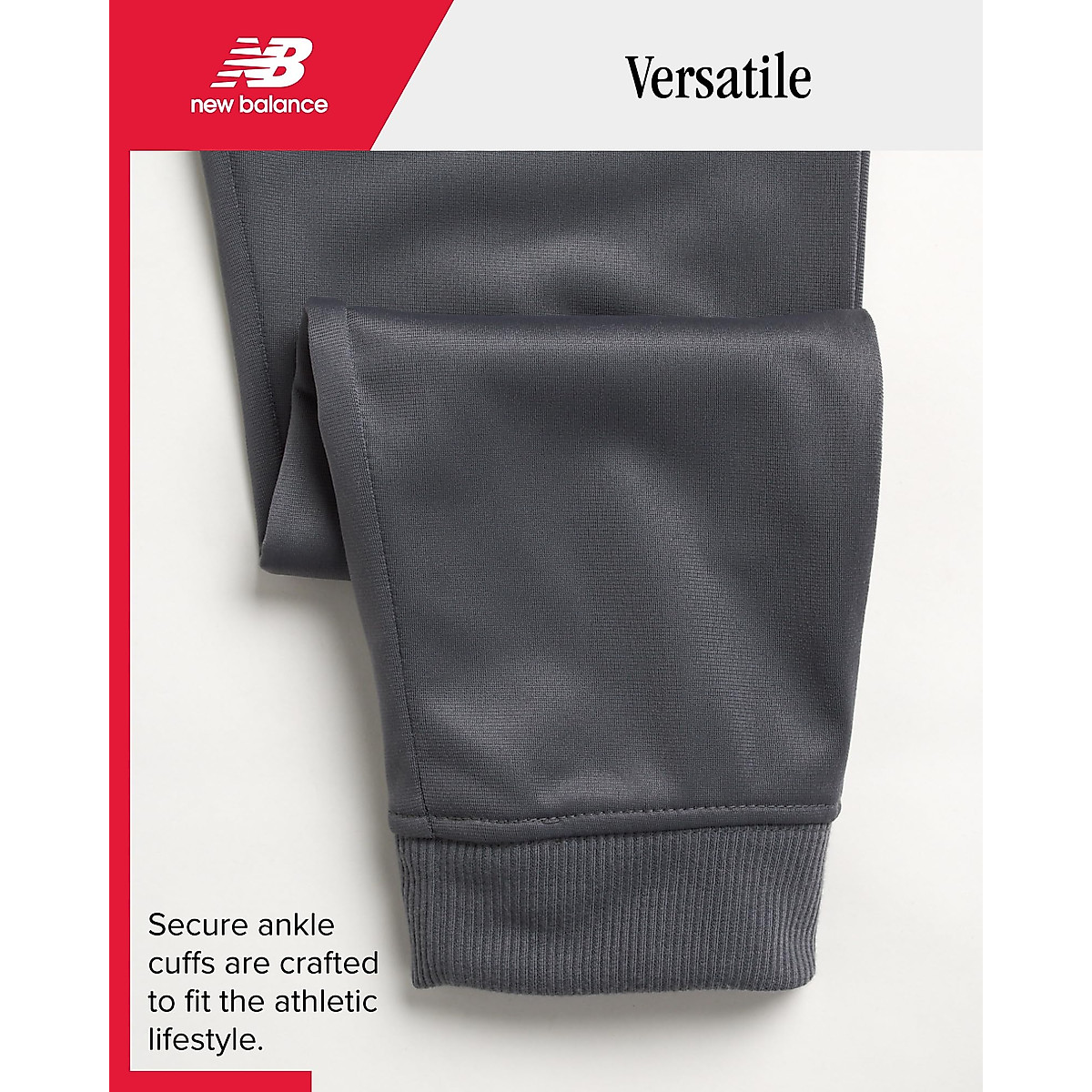 New Balance Boys’ Sweatpants – 4 Pack Active Tricot Jogger Sweatpants – Performance Track Pants with Pockets for Boys (4-20), Size 8, Black/Eclipse