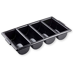 Tablecraft 4 Compartment Flatware Holder