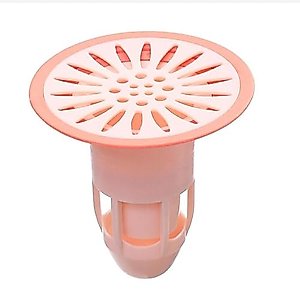 PGNEX Bath Shower Floor Strainer Silicone Floor Drain Core Kitchen Bathroom Water Drain Filter Cover Plug Trap Siphon Sink(D)