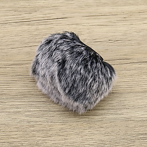 eMagTech Furry Recorder Windscreen Muff Replacement Compatible with Zoom H1n/H1 Handy Portable Digital Recorder Furry Microphone Windscreen 10x7cm/3.94x2.76inch