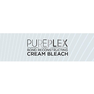 Knight & Wilson PurePlex Cream Hair Bleach. Powder Free. Bond Reconstructing. Up to 8 of Lift, Protects & Repairs during Lightening. Complete bleaching kit with tint bowl and brush. Ammonia Free.