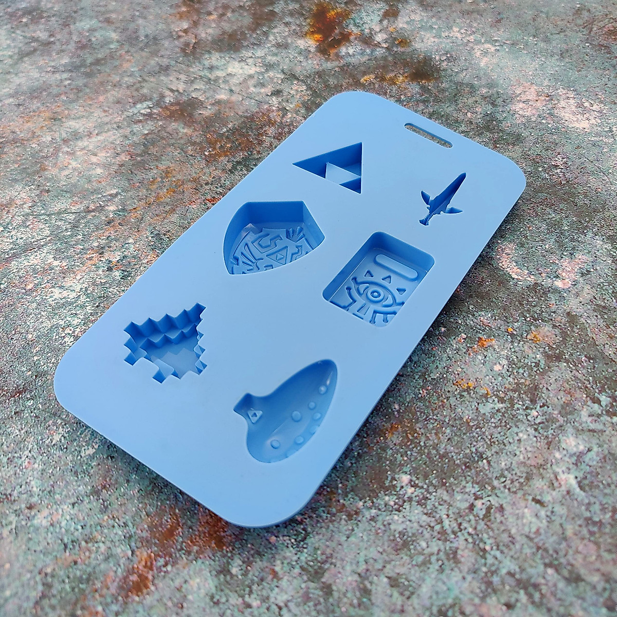 Kooku Tamyoo Chocolate Mold Silicone Mold Candy Mold for Zelda Cupcake Toppe