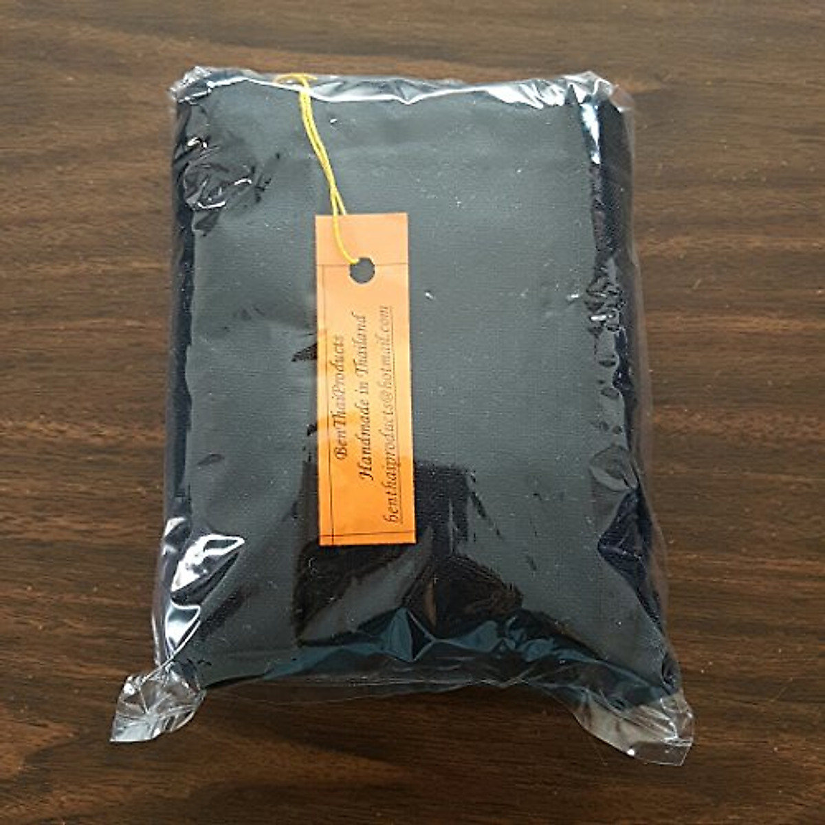 BenThai Products BTP! Thai Monk Buddha Cotton Sling Crossbody Messenger Bag Shlouder Purse Hippie Hobo Medium M2 (Black M2), Large