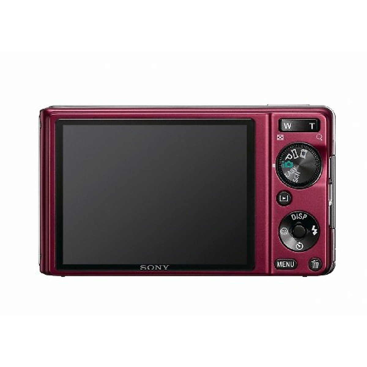 Sony DSC-W370 14.1MP Digital Camera with 7x Wide Angle Zoom with Optical Steady Shot Image Stabilization and 3.0 inch LCD (Red)