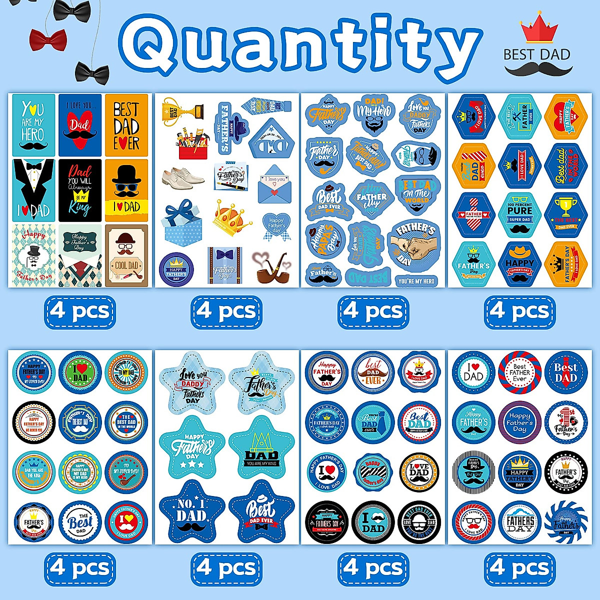 Fathers Day Stickers Dad Stickers Fathers Day Stickers For Dad Happy Fathers Day Stickers Father Day Stickers Fathers Day Labels Father'S Day Stickers Father Day Stickers Happy Father Day Stickers