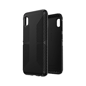 Speck Presidio Grip Samsung Galaxy A10E Case, Black/Black (129866-1050)