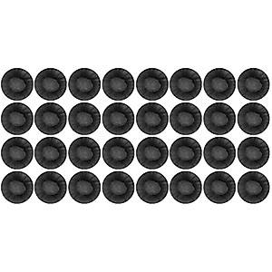 Healifty Headphone Ear Covers 100pairs Non- Earcup Most Stretchy Fit Headphone Fabric Earpad Cover Woven Disposable Headphones of Earpads on Sweatproof Sleeve Headphone Earpads