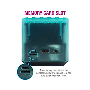 Hyperkin RetroN Sq: HD Gaming Console for Game Boy/Color/ Game Boy Advance (Hyper Beach) - Game Boy Advance