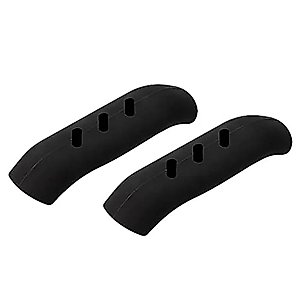 Wnvivi 6Pcs Silicone Anti-Scald Pot Handle Cover,Non-Slip Pot Holder Sleeve Pot Handle Insulation Cover,Hand Protection Pot Handle Sleeves(Black)
