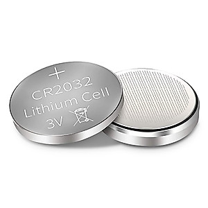 anmas rucci 200PCS CR2032 Lithium Battery Batteries 3V Coin Button Cell for LED Tea Light Candles, CR2032 3v Lithium Battery, 230mAh 3V Coin Battery