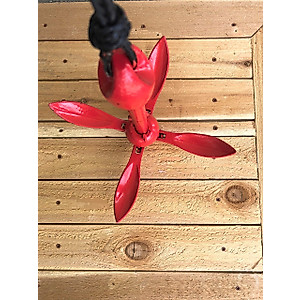 Airhead Complete Grapnel Anchor System , Black , 3.5 LBS, 25' ROPE, A-2