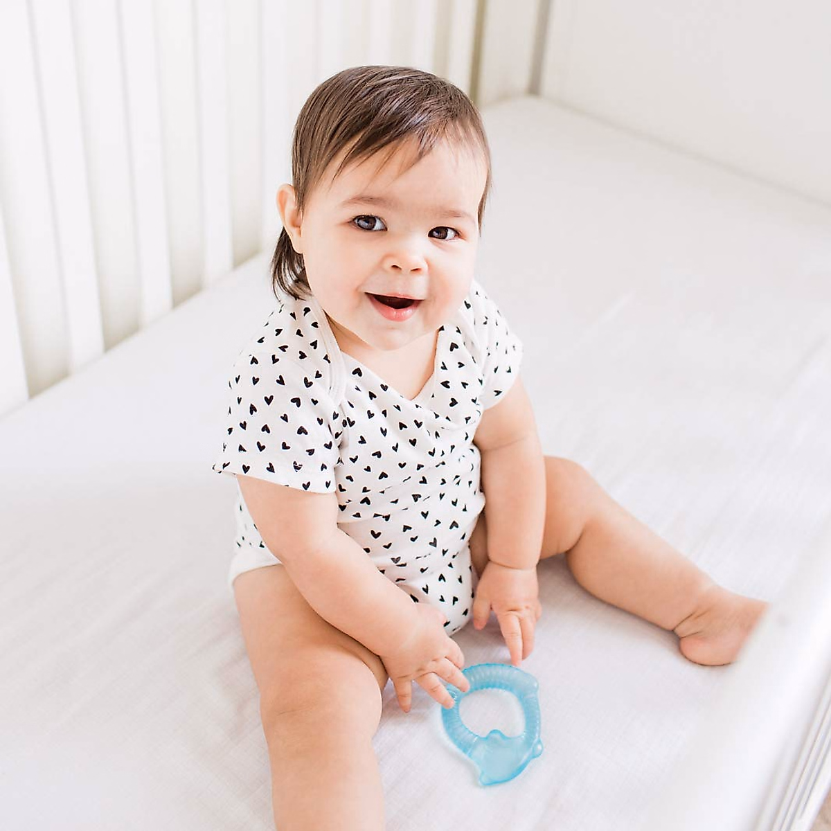 Cool Nature Teether (2 Pack)-Yellow/Aqua Set