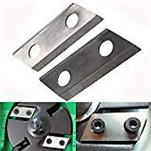 Hitommy 2Pcs Shredder Chipper Blade For Eco Es1600 Mcculloch Mcs2001