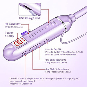 JAKPAK Bluetooth Headphones Neckband for iPhone 13 Pro Max, Wireless Headset Sport 29 Hrs Playtime Noise Cancelling Magnetic Earbuds w/Mic HiFi Stereo Deep Bass Running Headsets for iPhone Samsung