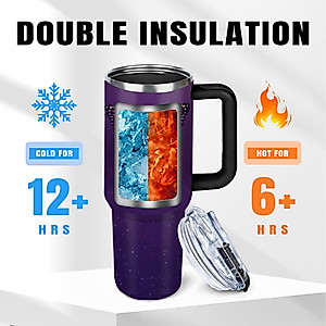 Christian Gifts for Women, 40 oz I Can Do All Things Christ Tumbler With Handle, Inspirational Religious Birthday Gifts for Faith Cup, Christian Jesus God Bible Verse Pastor Prayer Gift for Christmas