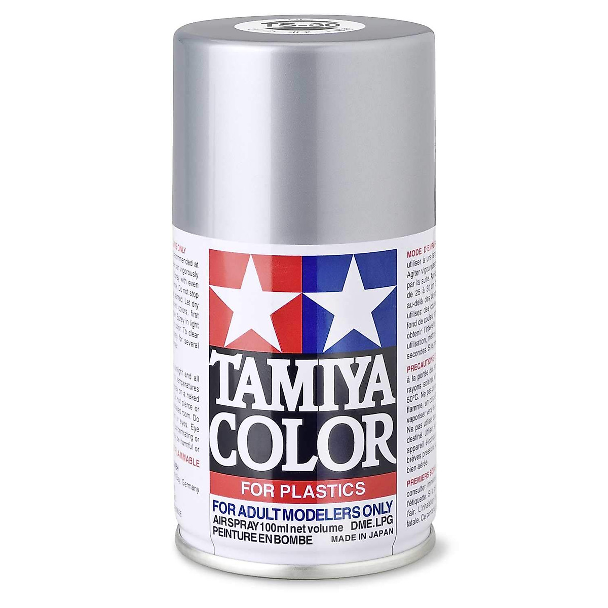 Spray Lacquer TS-30 Silver Leaf - 100ml Spray Can 85030