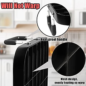 Vayepro Stove Top Flat Griddle,2 Burner Griddle Grill Pan for Glass Stove Top Grill,Aluminum Pancake Griddle,Non-Stick Top Griddle for Gas Grill, Double Burner Griddle For Camping/Indoor