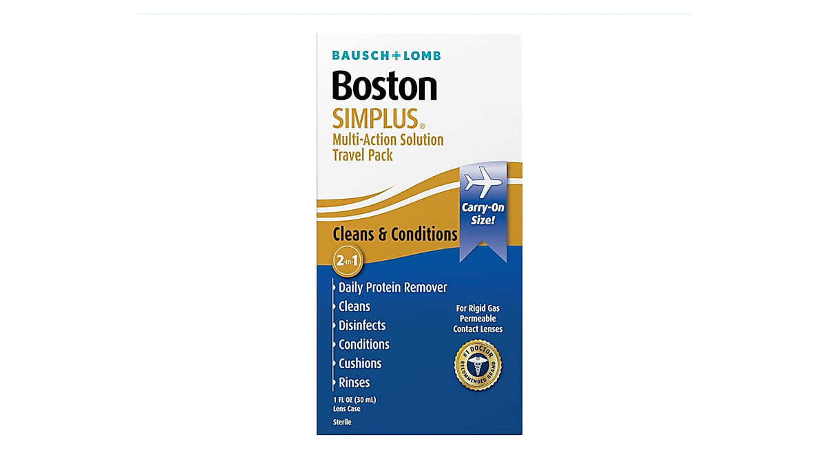 Bausch & Lomb Boston Simplus Travel Kit-1 oz, 2 pack — 🛍️ The Retail Market