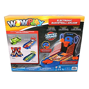 NKOK WowPlay Electronics Basketball Arcade,Multi