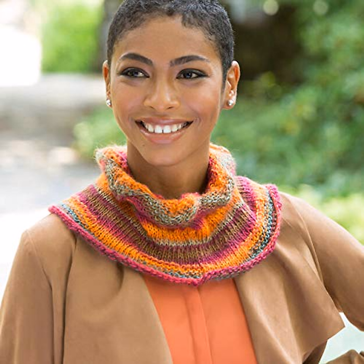 RED HEART Wrap Rainbow, Fiesta Yarn