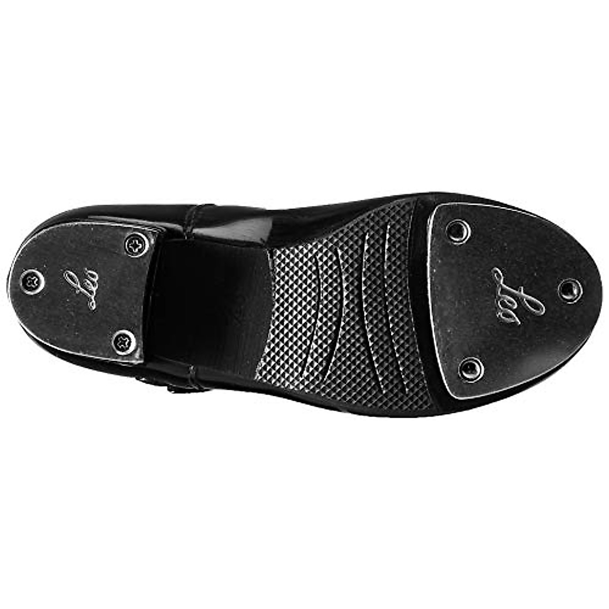 Leo Baby-Girl's Rhythm TAP Dance Shoe, Black, 10 Medium US Toddler