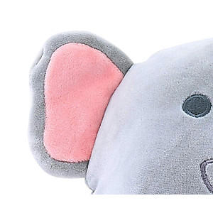 Squishmallow Kellytoy Mila 8 Inch Grey Elephant Squishy Plush Animal