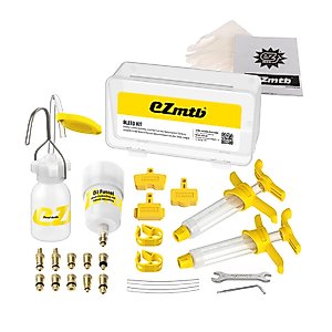 Letgoing Mountain Bike Hydraulic Disc Brake DOT Mineral Oil Bleed Kit for AVID Formula Hanyes Echo Shimano Tekro HS33 Magura Nutt (2022 STD)