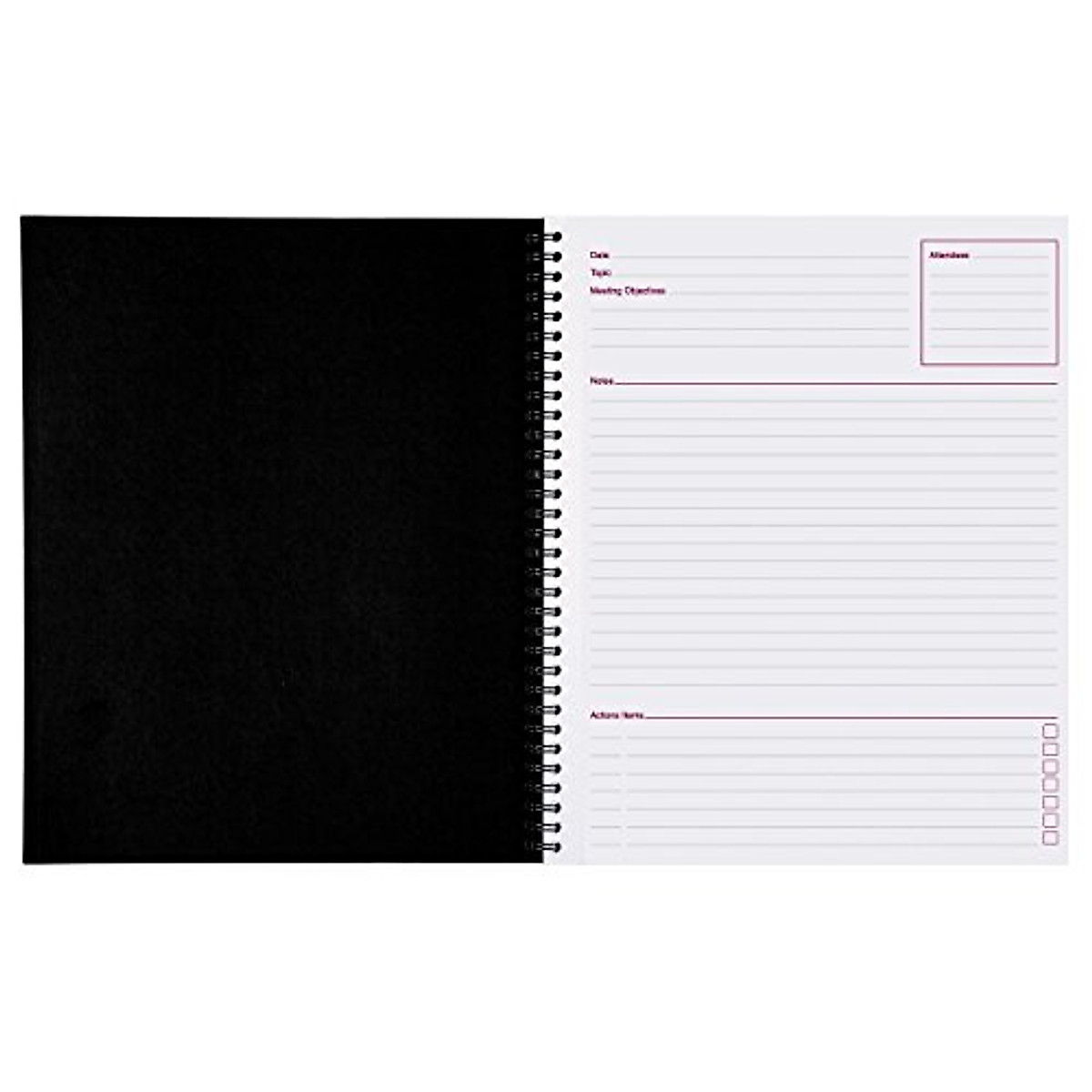 Cambridge Limited Meeting Planner,Side-Bound,11 x 8 1/4, 80 Sheets, Sold as 3 Pack (06132)