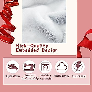 Prints Fun Personalized Hubby and Wifey Blanket with Name, Customized Wedding Gifts for Couples, Bride Gifts for Wife Husband Blanket for Valentines Day Birthday Christmas Anniversary Married Gifts