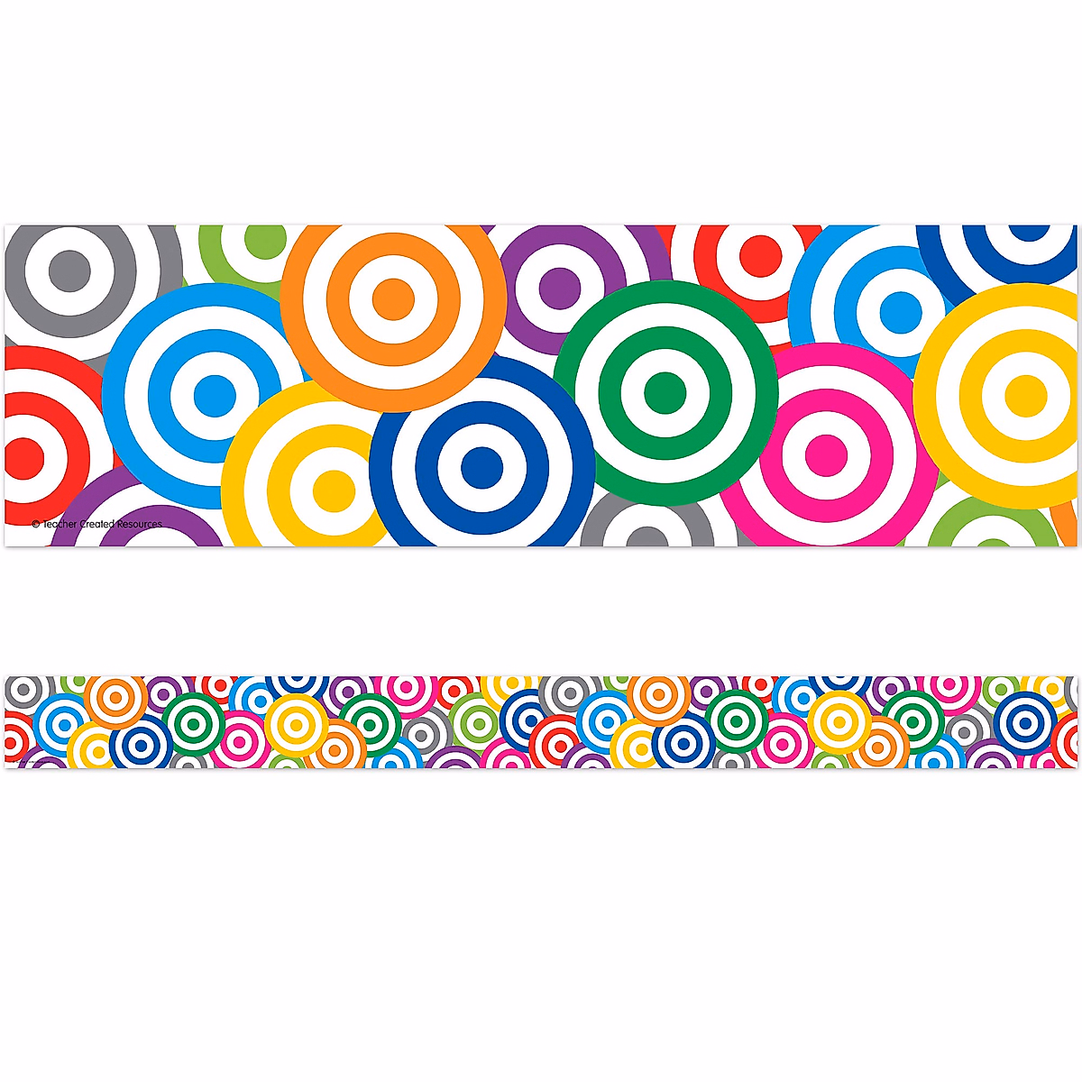 Teacher Created Resources® Targets Straight Border Trim, 35 Feet