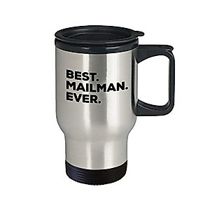 Best Mailman Ever Travel Mug, Mailman Gifts, Mailman Coffee Travel Mug, Mailman Tumbler, Mailman Retirement Gift, Mailman Birthday Christmas Gift idea, Gift for Mailman, Mailman Thank You Gifts