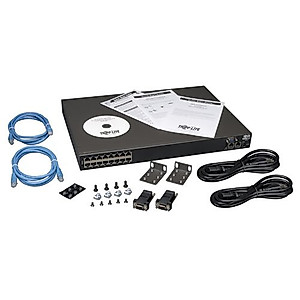 Tripp Lite 16-Port Serial Console/Terminal Server Management Switch TAA GSA (B096-016)