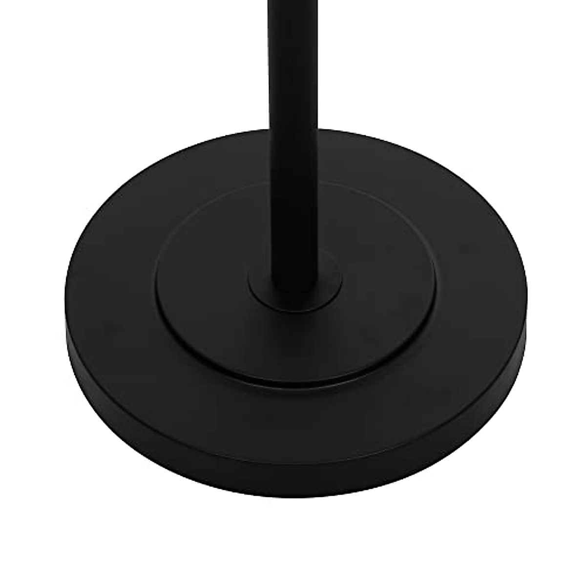 Catalina 23247-001 Modern Floor Lamp, 66", Black w/Metal Shades