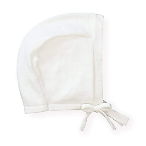 Hope & Henry Baby Sweater Gown and Bonnet Set