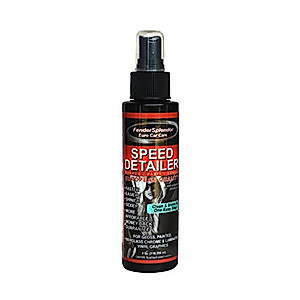 FenderSplendor Special Price Euro Car Care 4 oz Speed Detailer a Waterless Car Wash Product and 2 Microfiber Towel
