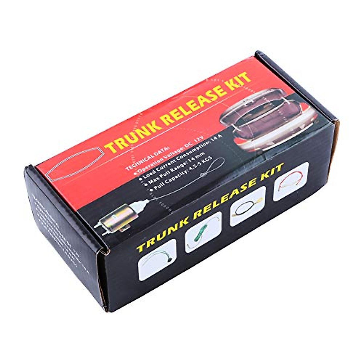 EASYGUARD tr2002a Universal Electric Power Trunk Release Solenoid Kits for Open Boot Dc12v Long Lifespan